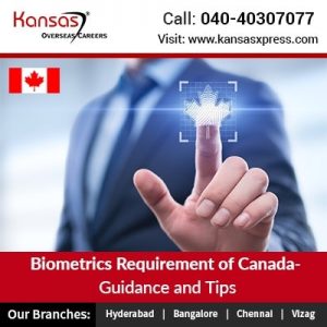Biometrics requirement of Canada guidance and tips